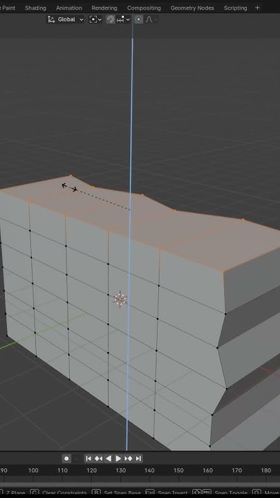 Align vertices like pro in blender #day131 #100dayschallenge #blender #challenge #b3d - YouTube