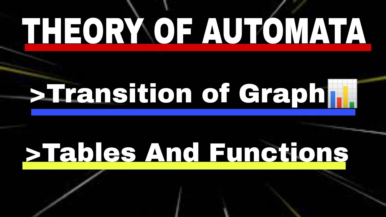 How To Solve Transition Graph Table And Function In Finite Automata In Urdu Youtube
