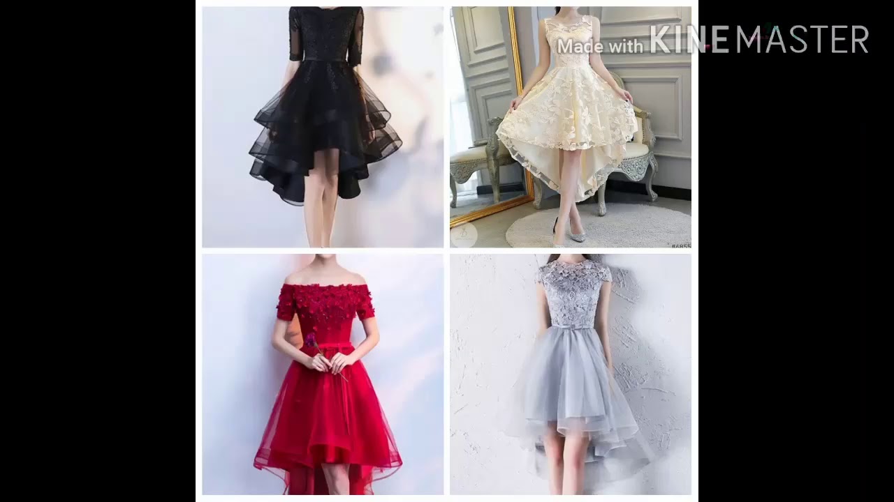 Most beautiful High Low frock styles for girls || Western High low ...