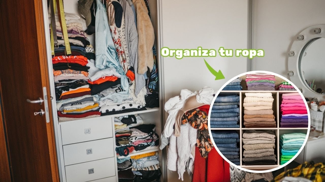 Tips para ordenar los armarios de tu cuarto de manera eficiente y ...