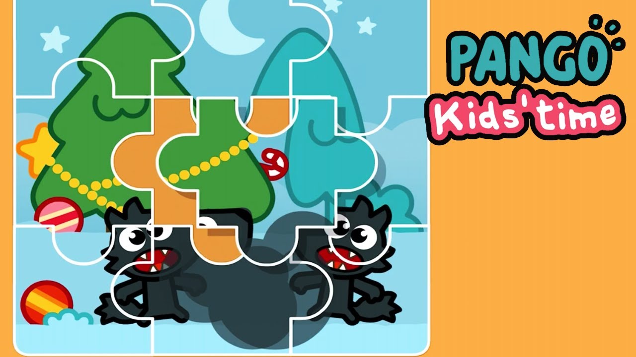 Pango Kids Time learning games - Let's Play to Solve the Puzzle ! - YouTube