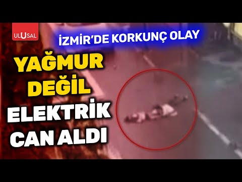 İzmir'de yoldaki elektrik akımına kapılan iki kişi hayatını kaybetti | ULUSAL HABER