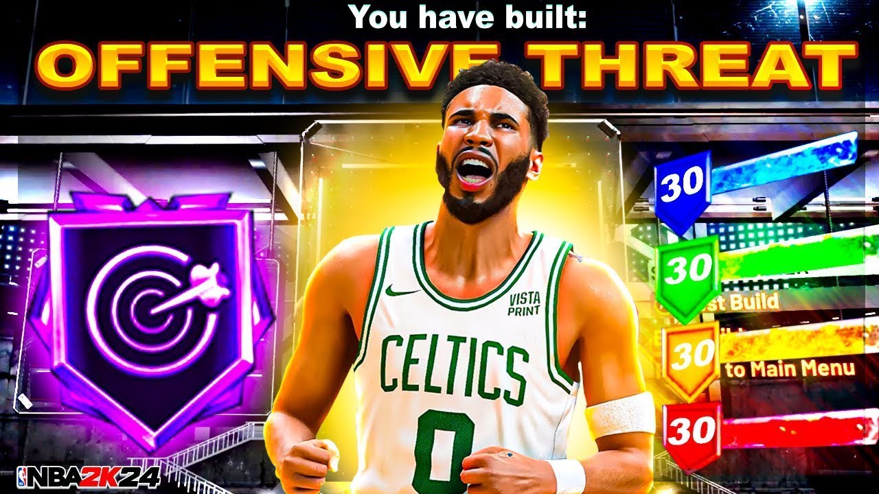 The Unstoppable Jayson Tatum Build in NBA 2K24 - YouTube