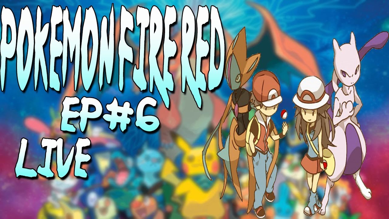 O sexto ginasio!|Pokemon fire red #6-Live - YouTube