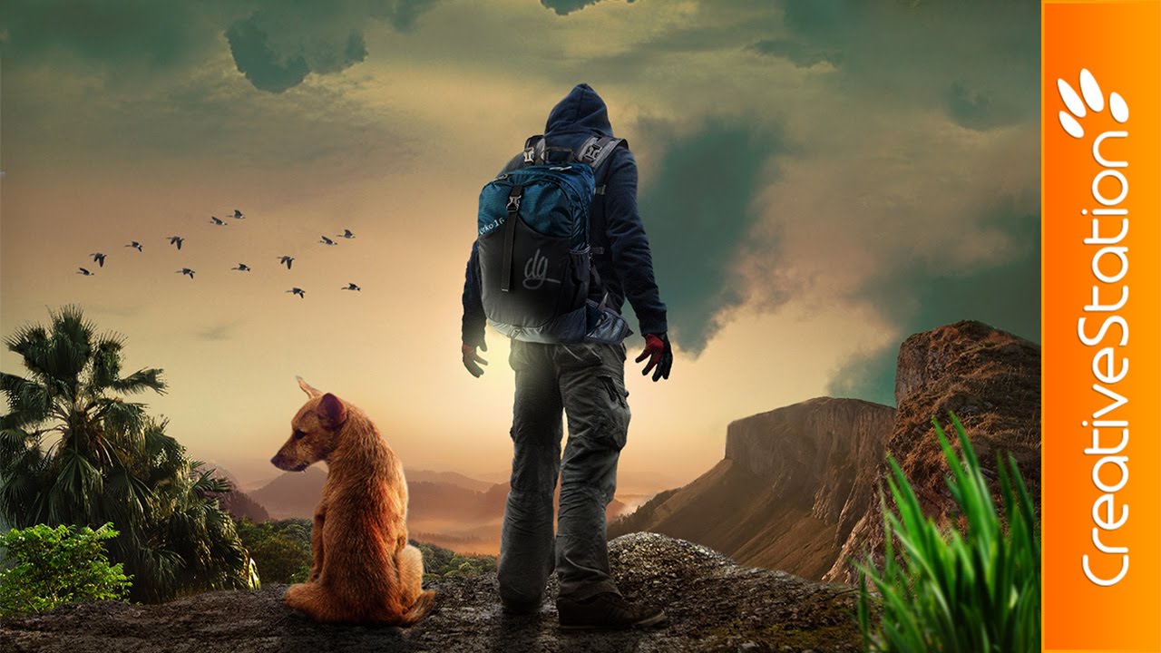 Today Is My Day - Speed art (#Photoshop) | CreativeStation - YouTube