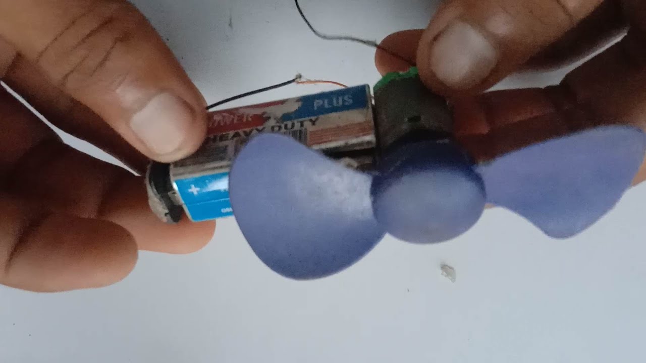 How to make simple handmade fan - YouTube