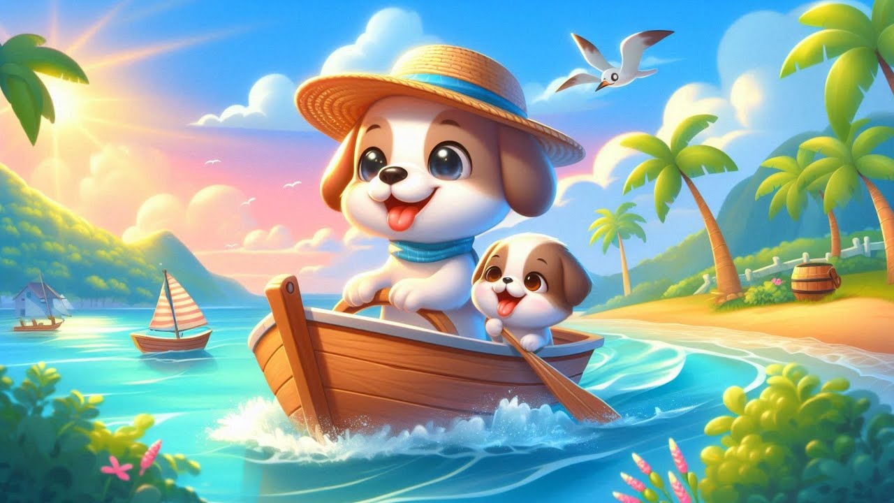 Super Simple Song | Row Row Row Your Boats || Kids Songs & Nursery ...