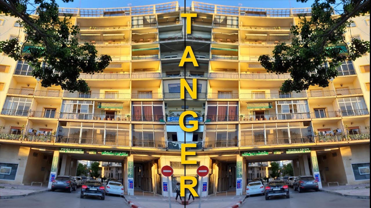 Tangier Morocco under the first rain وأخيرا الأمطارالأولى بطنجة ...