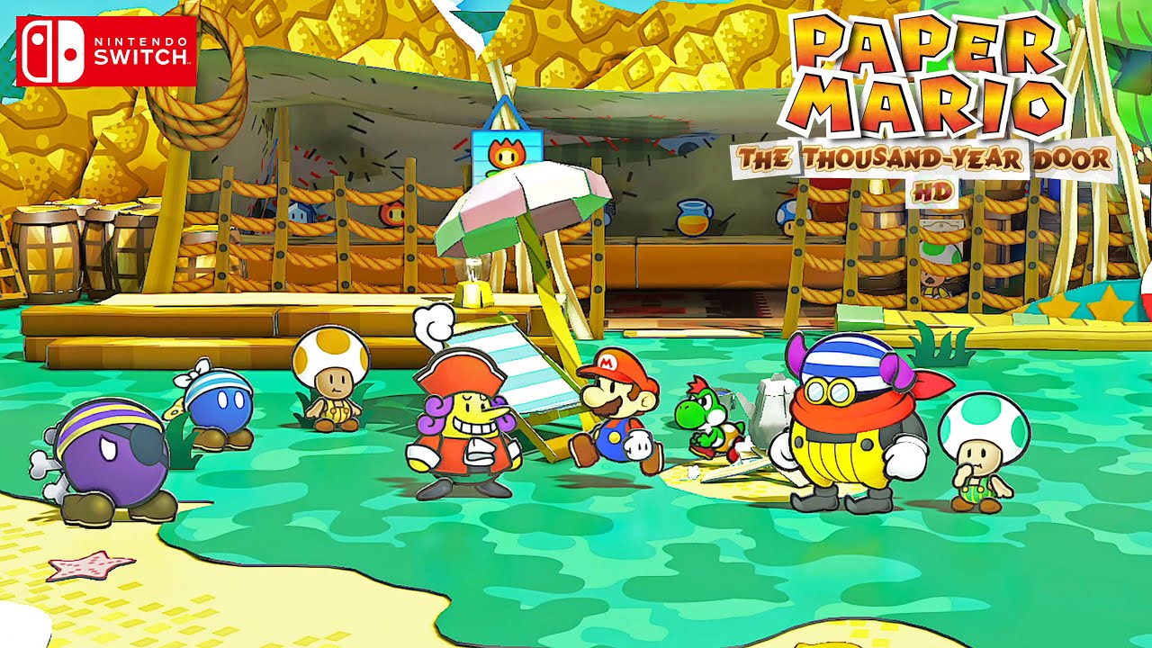 Paper Mario: The Thousand Year Door HD | Part 16: Keelhaul Key | 100% ...