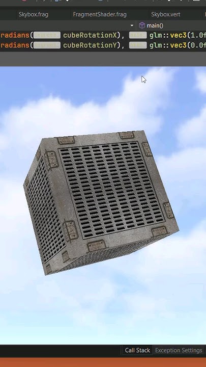 Creating a Basic 3D Renderer with OpenGL & C++ #shorts #3d - YouTube