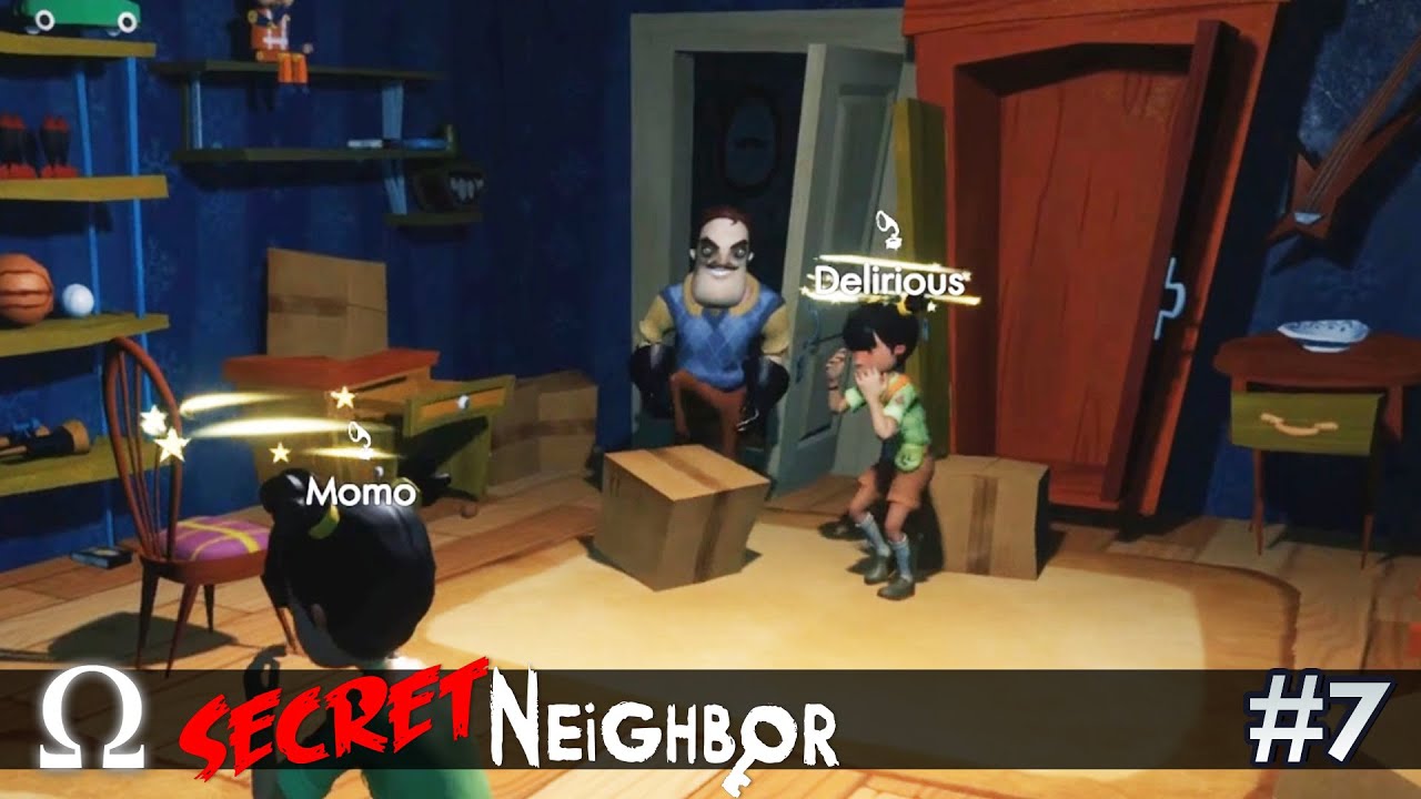 THE NEIGHBOR FINALLY CAUGHT ON TAPE! | Secret Neighbor #7 Multiplayer W ...