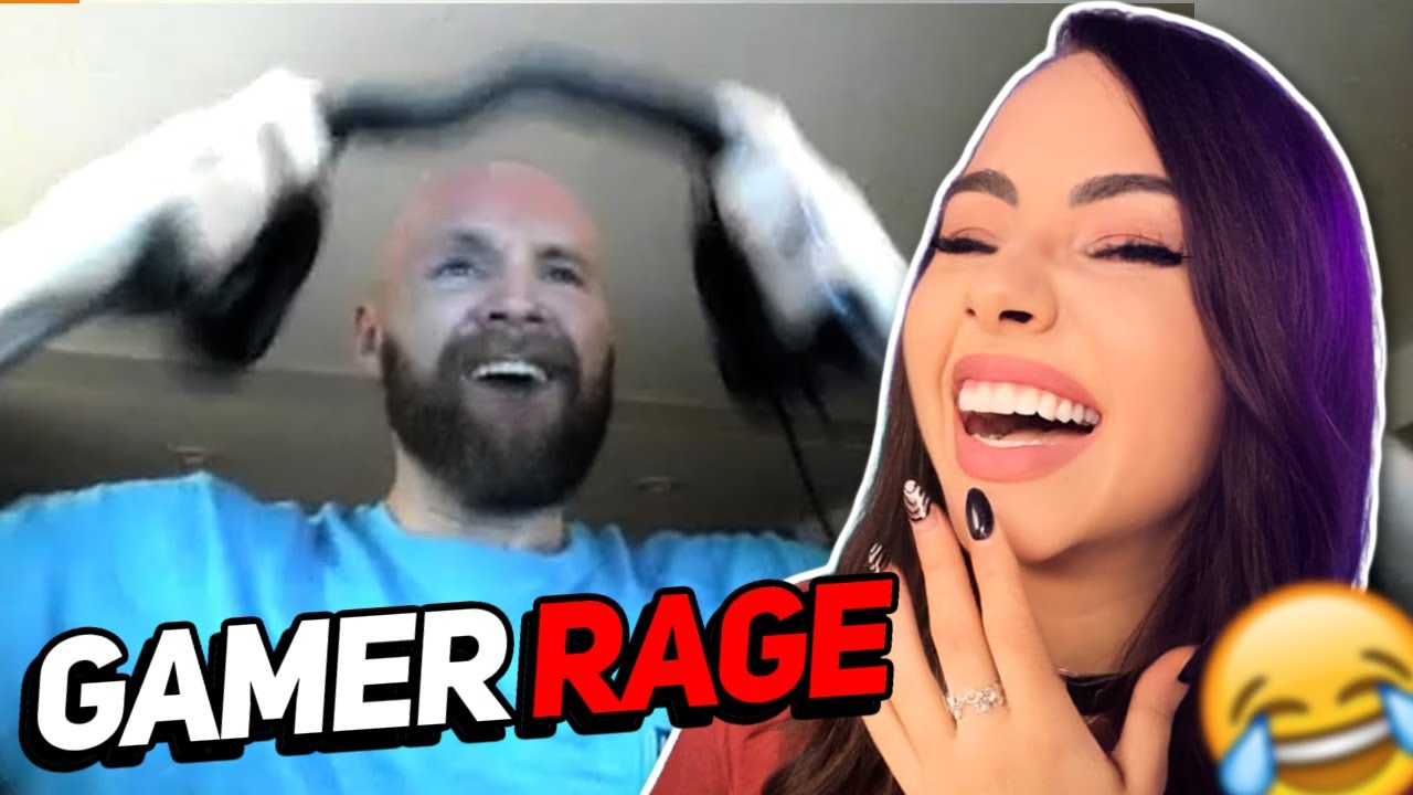 Bunnymon REACTS to 8 MINUTES OF GAMER RAGE !!! (PART 27) - YouTube