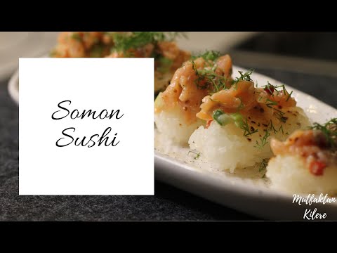 ✨ Somon Fümeli Soya Soslu Sushi Evde Nasıl Yapılır✨
