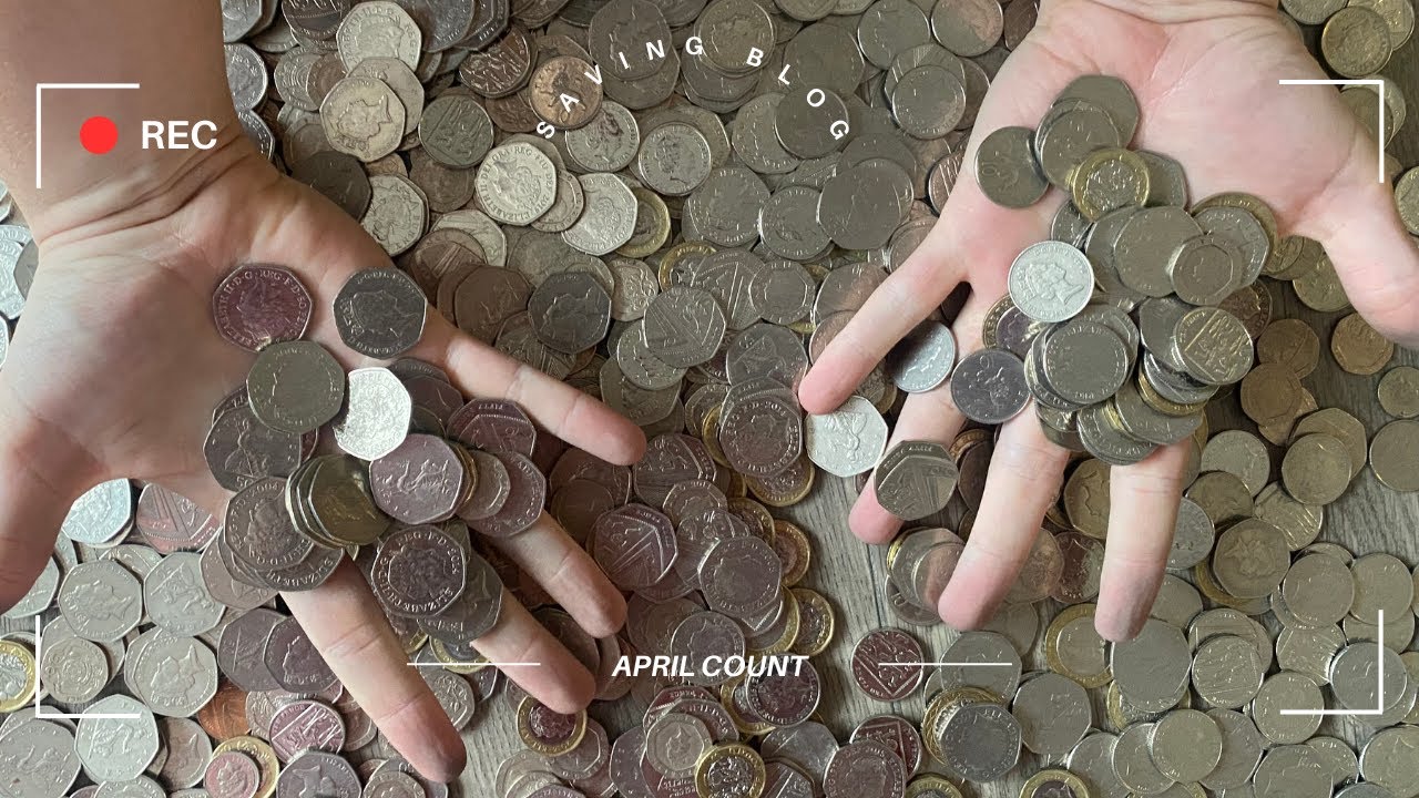 My Saving Challenge | April money count | total amount saved! - YouTube