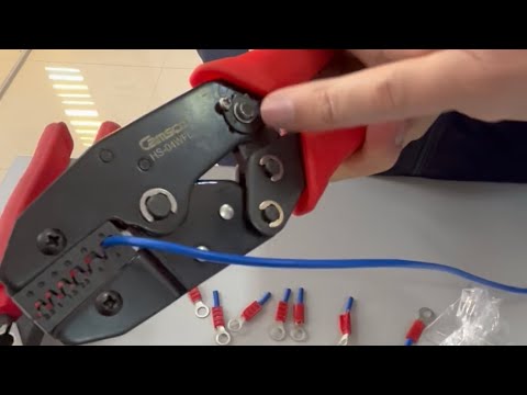 🔴 Remachadora CAMSCO Terminales Proceso para remachar diferentes tipos ...