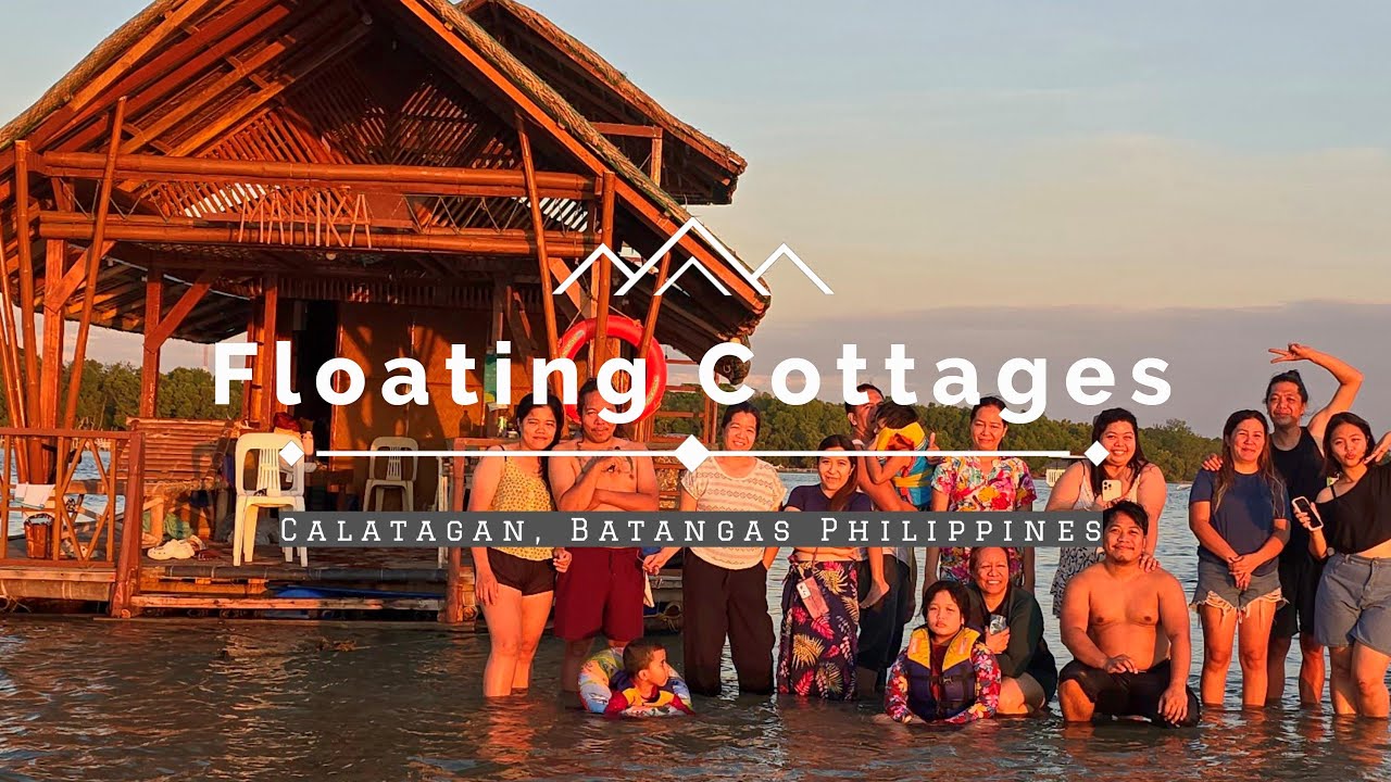 Floating Cottage Experience in Calatagan Batangas | Overnight Stay 2025 ...