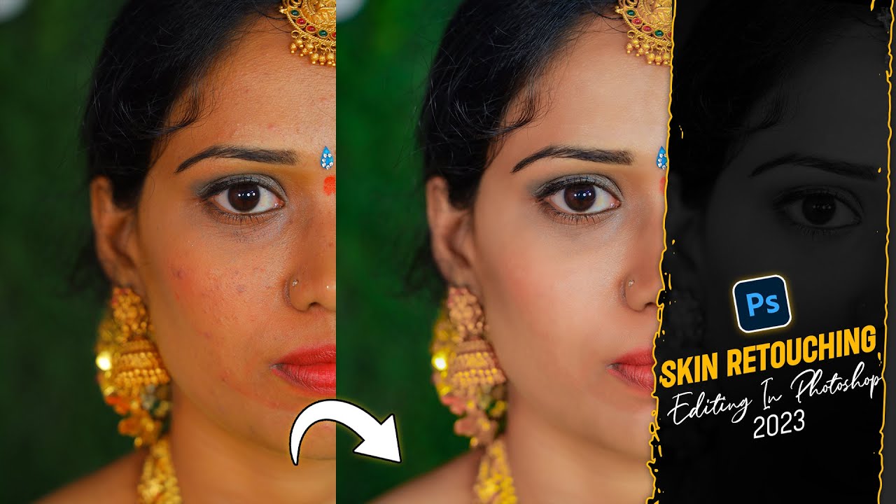 Professional Level Bride Skin Retouching Step By Step | Photoshop ...