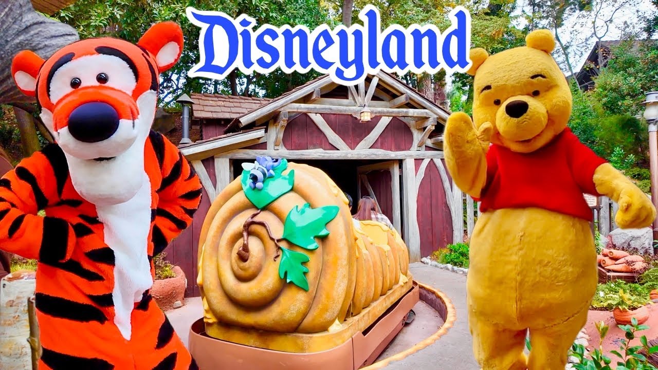 Disneyland’s The Many Adventures of Winnie the Pooh Full Ride - [4K POV ...
