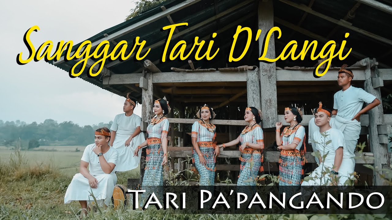 SANGGAR TARI D'LANGI - TARI PA'PANGANDO ( Pagellu' Toraya ) - YouTube