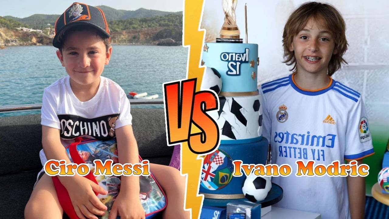 Ciro Messi (Messi's Son) VS Ivano Modric (Luka Modric's Son ...