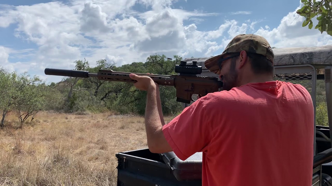Sheldon shooting Lori’s 6.5 grendel suppressed - YouTube