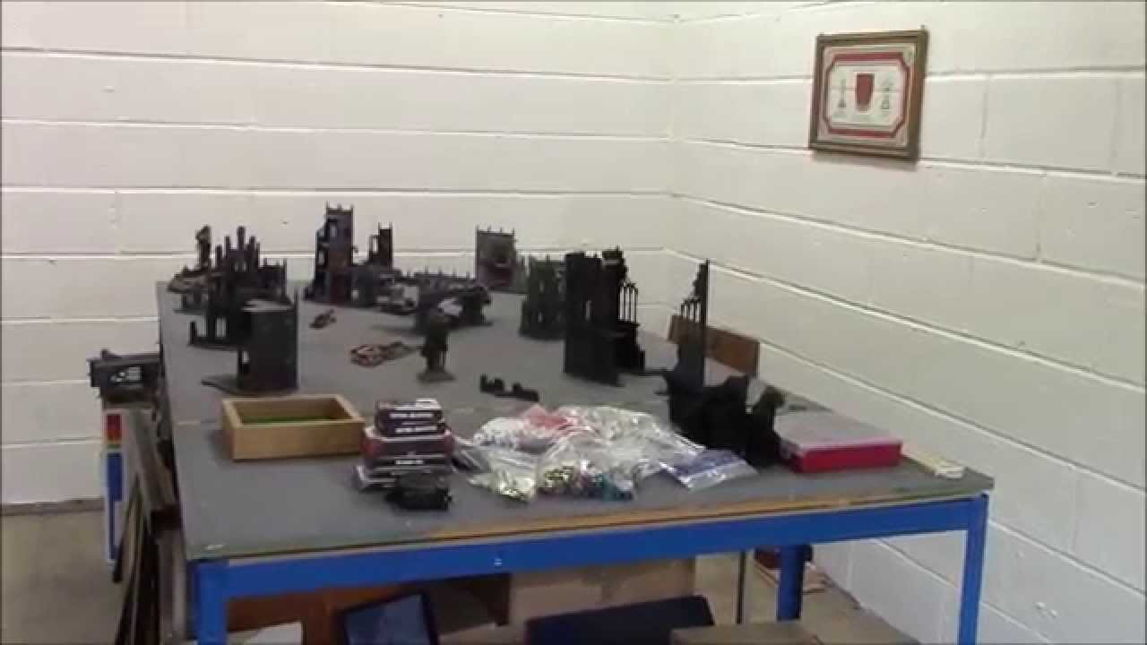 Bitzbox Warhammer 40K Games Room and Army Tour - YouTube