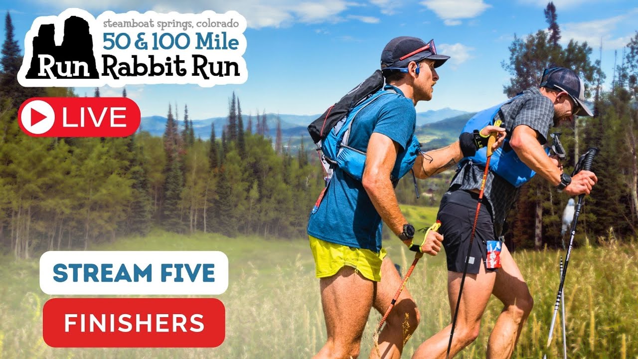 2024 Run Rabbit Run 100 - Stream 5 - Afternoon Finishers - YouTube