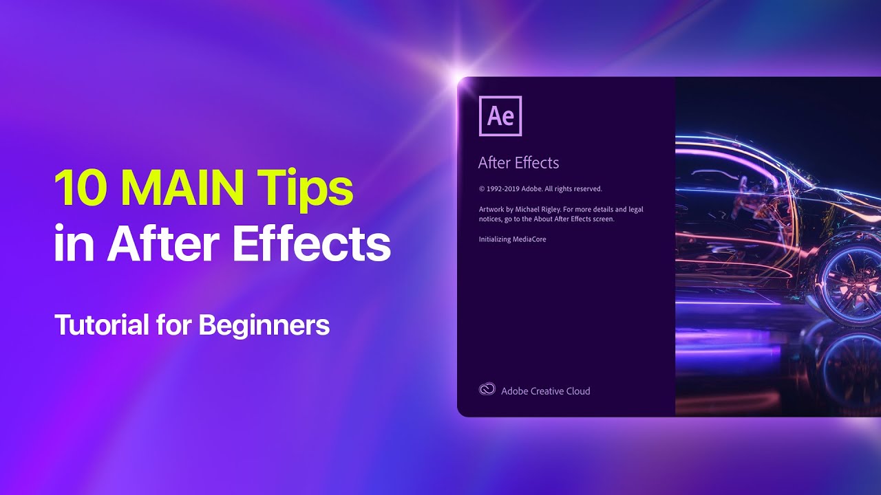 After Effects basic 10 MAIN tips for beginners | Tutorial - YouTube