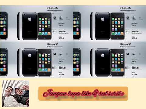 Perkembangan IPHONE dari pertama rilis sampai sekarang - YouTube