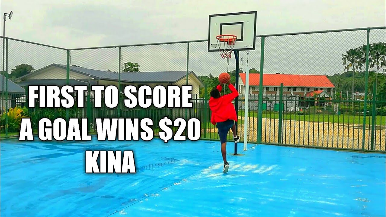 First To Score A Goal Wins $20 Kina - YouTube