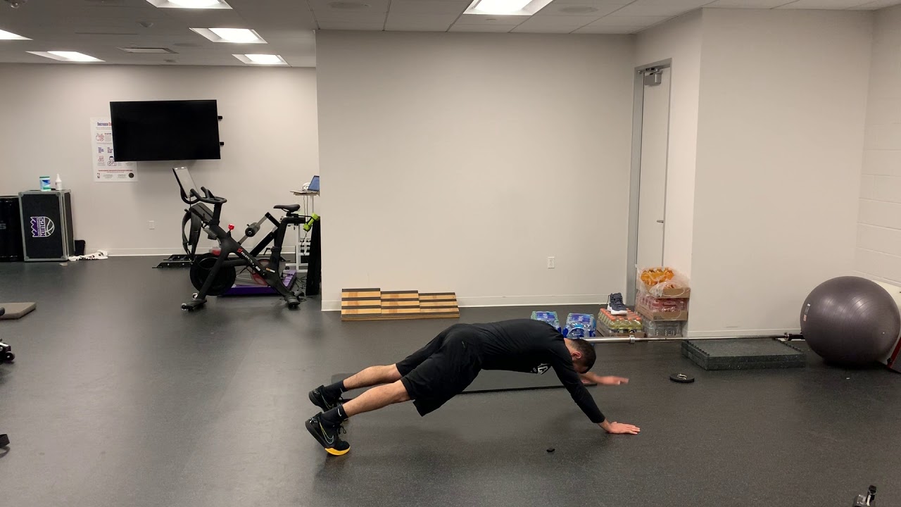 HIGH PLANK LONG LEVER ARM LIFT - YouTube