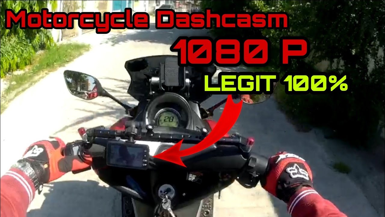 Motorcycle Dashcam | 1080 P | Nmax V1 - YouTube