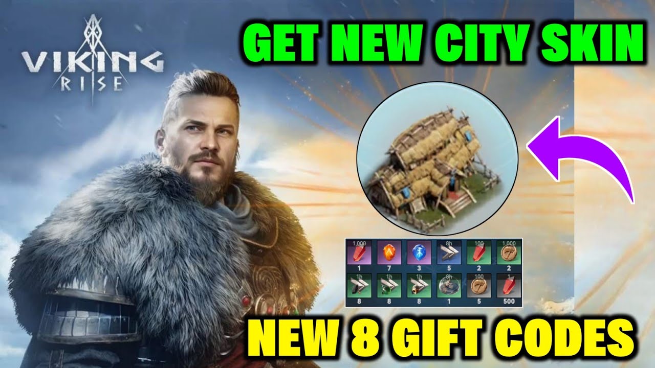Get New City Skin💥 Viking Rise x Vikings: Valhalla | New Viking Rise ...
