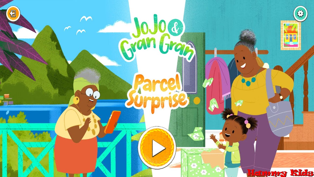 JoJo & Gran Gran New Parcel Surprise Cbeebies Game Gameplay for Kids ...