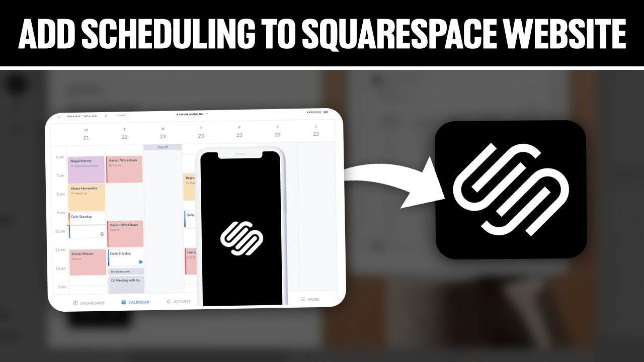How To Add Scheduling To Squarespace Website 2025! (Full Tutorial ...