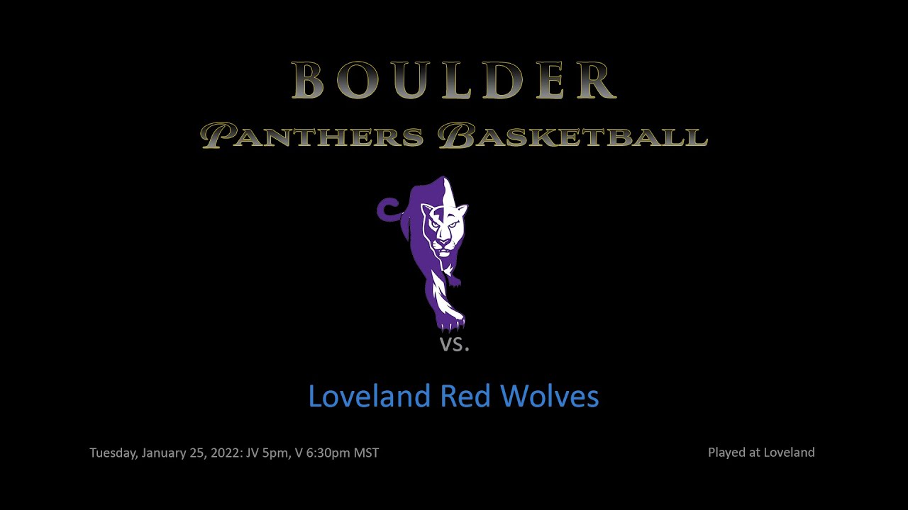 Boulder Girls Basketball vs. Loveland Red Wolves - YouTube