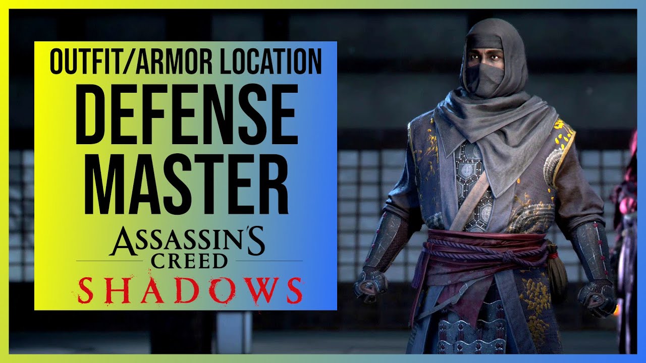 AC Shadows: Defense Master Clothing & Headwrap Location - YouTube