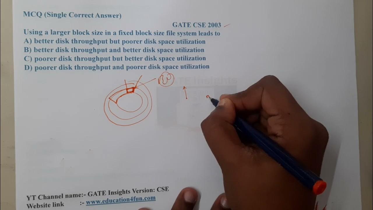 GATE CSE 2003 - YouTube