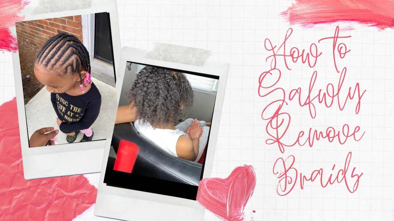 HOW TO SAFELY REMOVE BRAIDS | NO BREAKAGE - YouTube