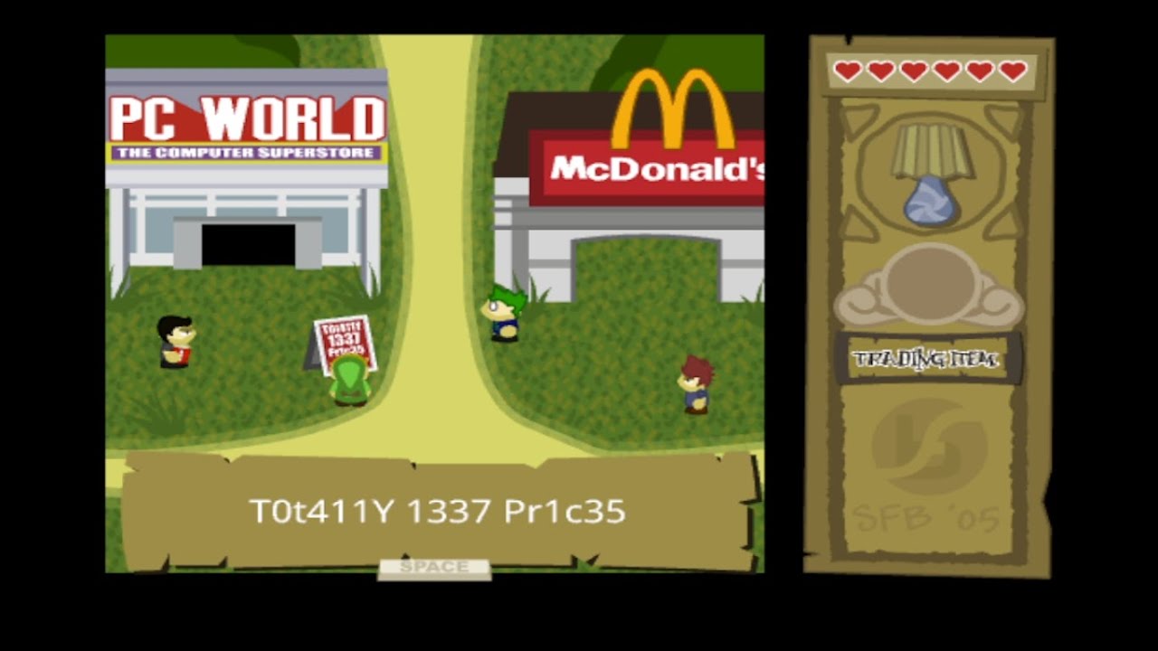 Zelda: Lampshade (Full Game) - A Silly Flash Adventure in Hyskule - YouTube