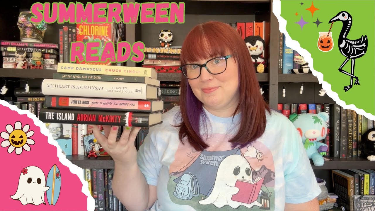 🍉 Summerween Reads & Halloween decor hunting ☠️ - YouTube