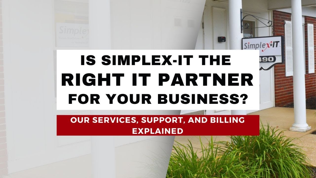 Is Simplex-IT the Right IT Partner for Your Business? Our Services ...