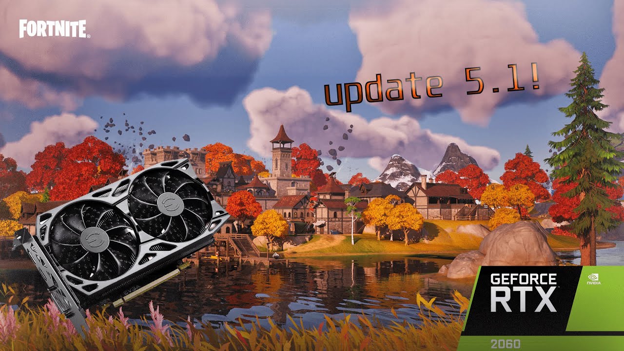 Fortnite 5.1 (with raytracing ) RTX 2060 i5 10400 - YouTube