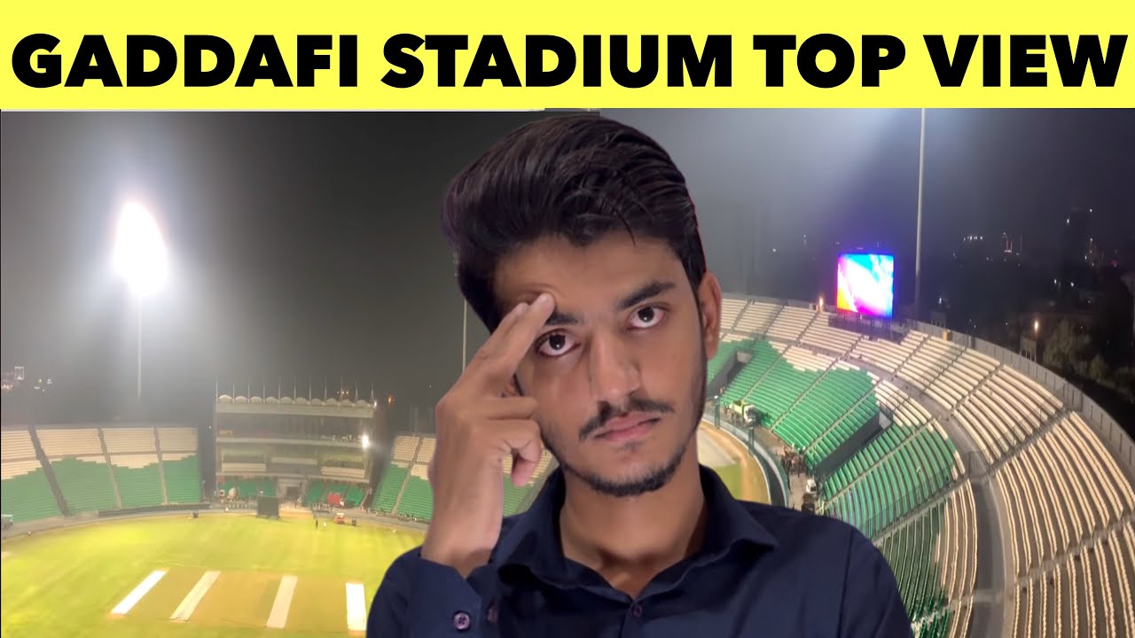 BIG BREAKING🔴 GADDAFI Stadium Top View Renovation Done - YouTube