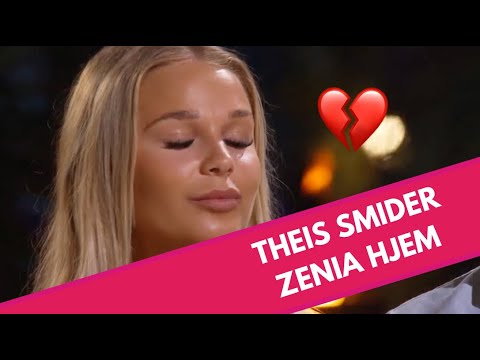 Theis smider Zenia hjem