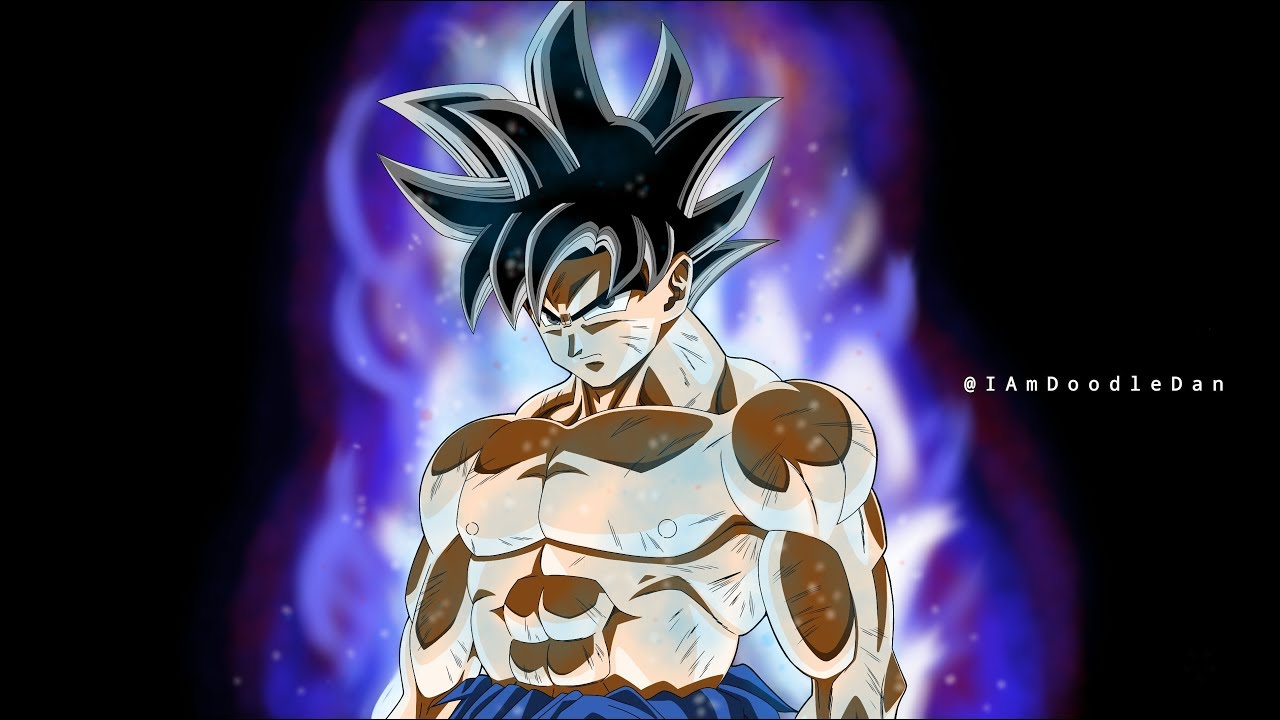 Ultra Instinct Goku Speed Paint - YouTube