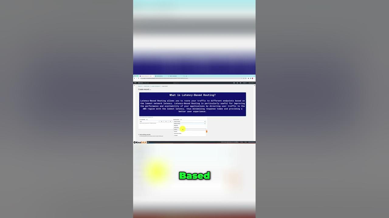 Mastering AWS: Latency-Based Routing with Route 53 - YouTube