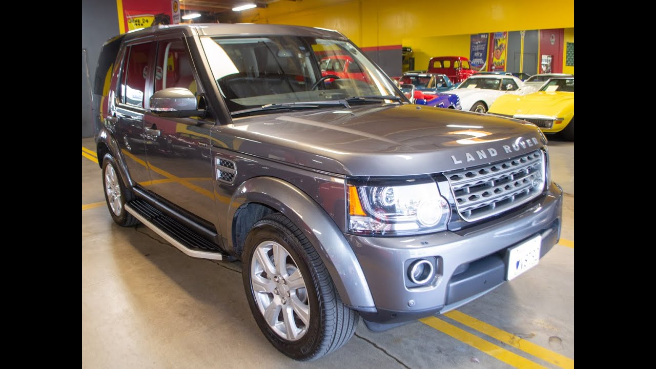 SOLD 2016 Corris Gray Metallic Land Rover LR4 HSE for sale by Corvette ...