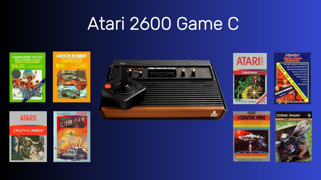 Nostalgia Atari 2600 C - YouTube