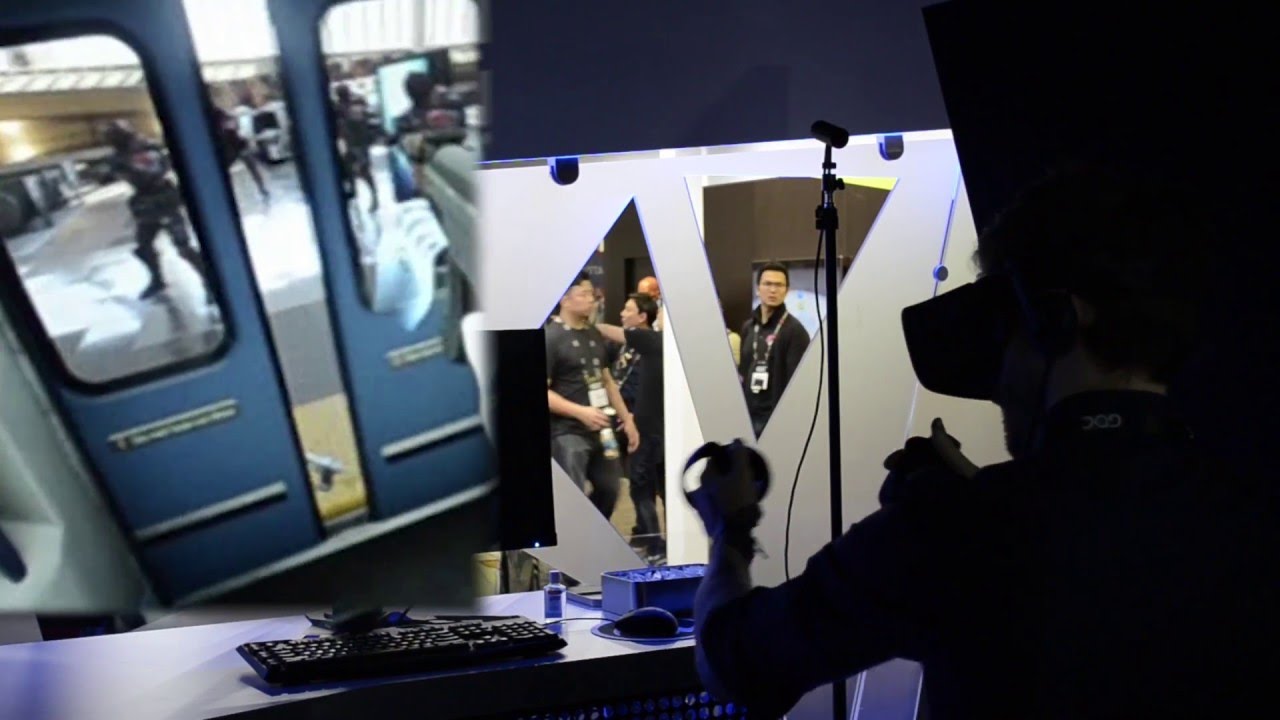 Catching Bullets With Oculus Touch In Bullet Train Youtube